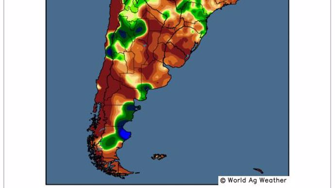 Climat sec en Argentine