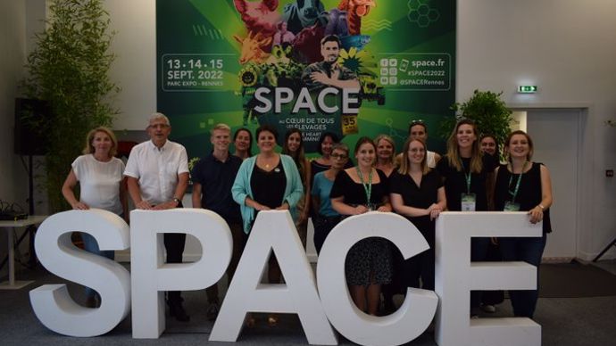 Ouverture du 36e Space à Rennes - Interview Anne-Marie Quéméner