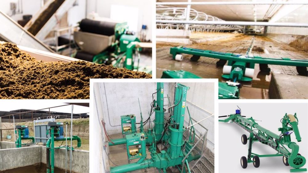 Racleur, pompe, agitateur et séparateur de phase GEA Houle