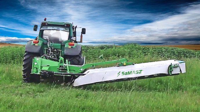 Samasz XT 390 : une faucheuse pendulaire bien sécurisée