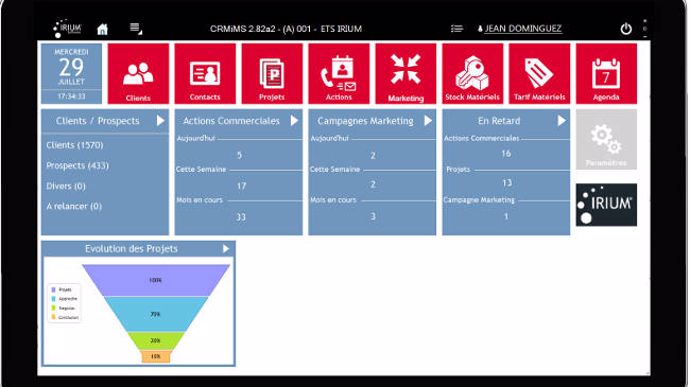 Irium redéploie ses logiciels
