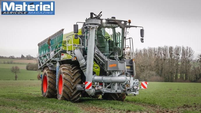 Vidéo : Présentation du tracteur Claas Xerion 4200 Kaweco en exclusivité