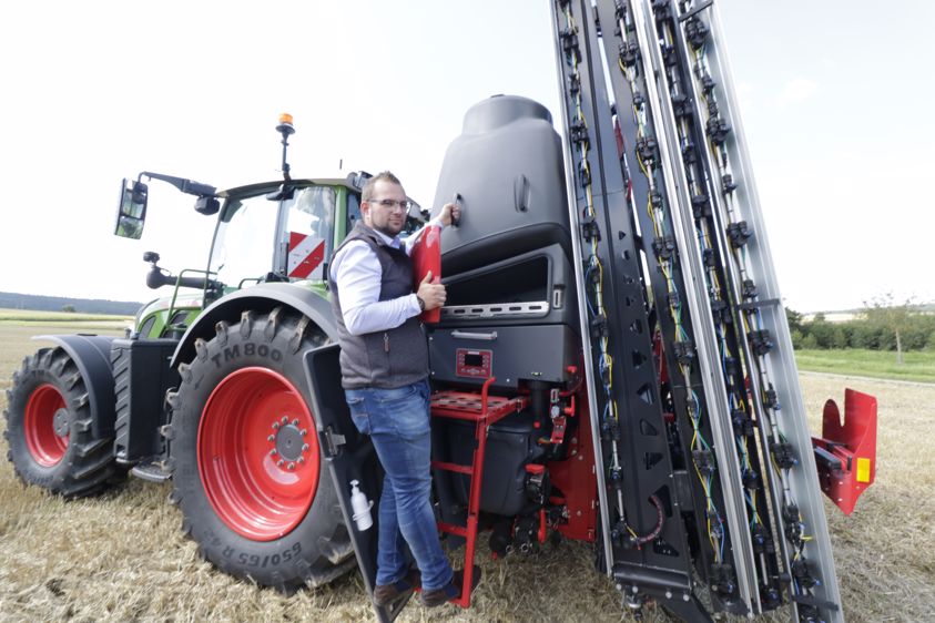 Les pulvérisateurs portés Horsch Leeb CS équipés comme les grands