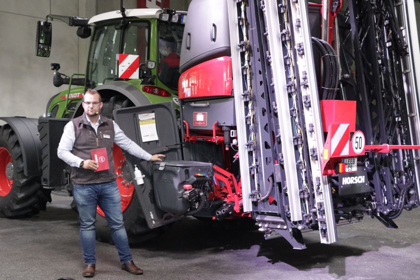 Les pulvérisateurs portés Horsch Leeb CS équipés comme les grands