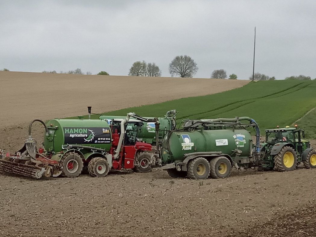 logisitique méthanisation : transport lisier ETA EDT Hamon Bretagne