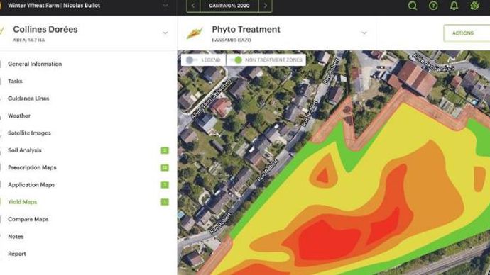 Gestion parcellaire : Les ZNT intégrées automatiquement
