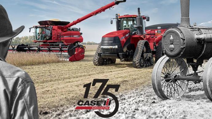 Machinisme : Case IH fête ses 175 ans