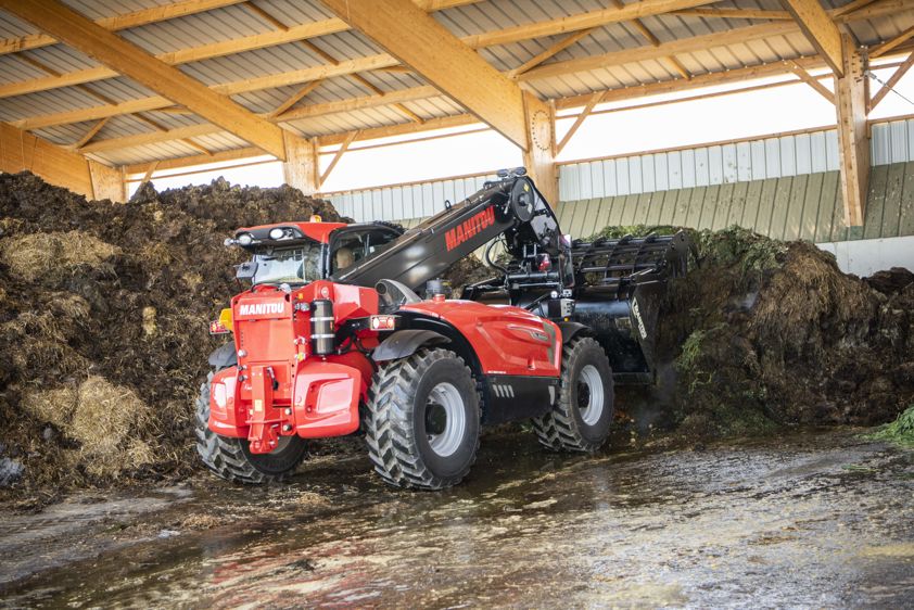 La conduite sans volant étudiée sur les chariots télescopiques Manitou