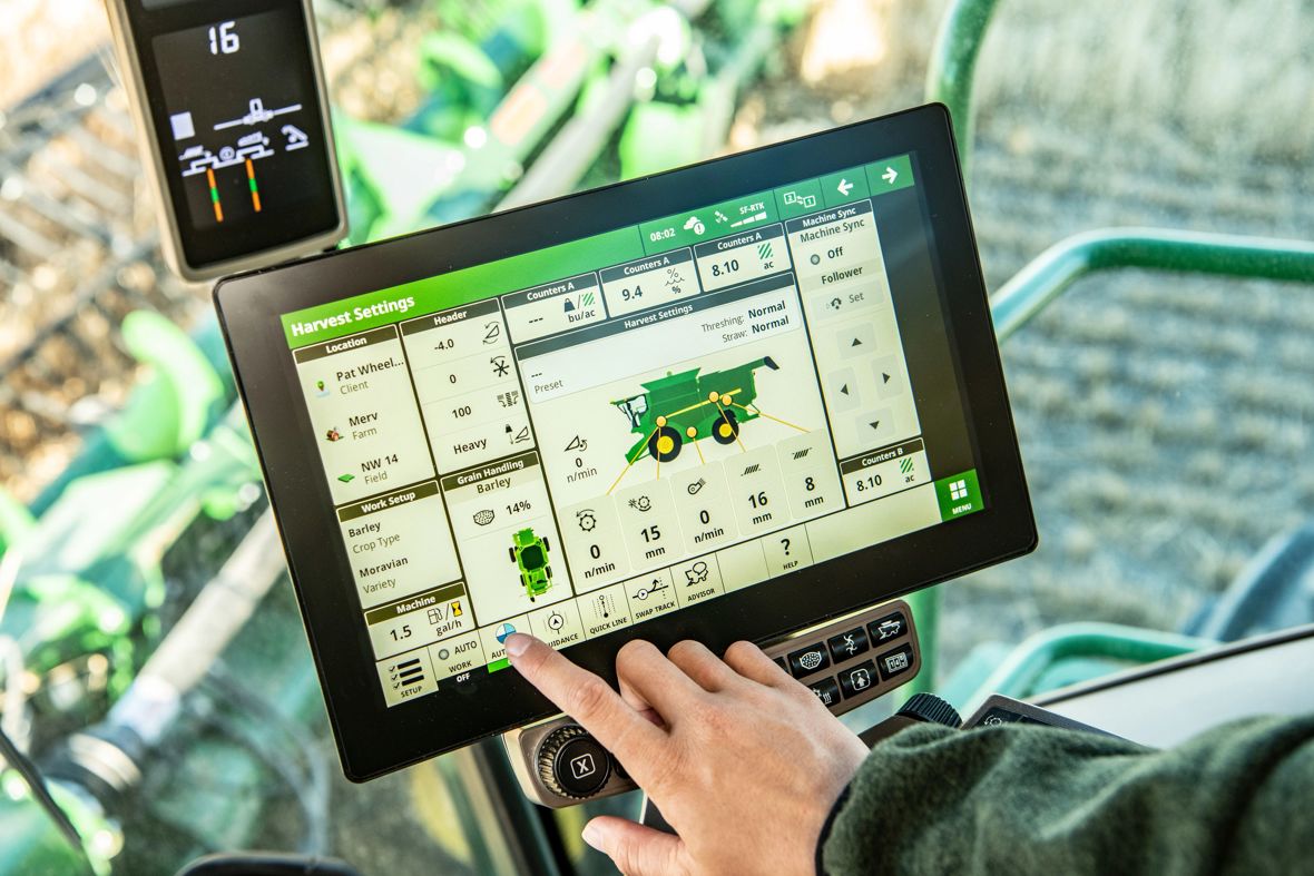 La console G5 et le modem JDLink M débarquent chez John Deere