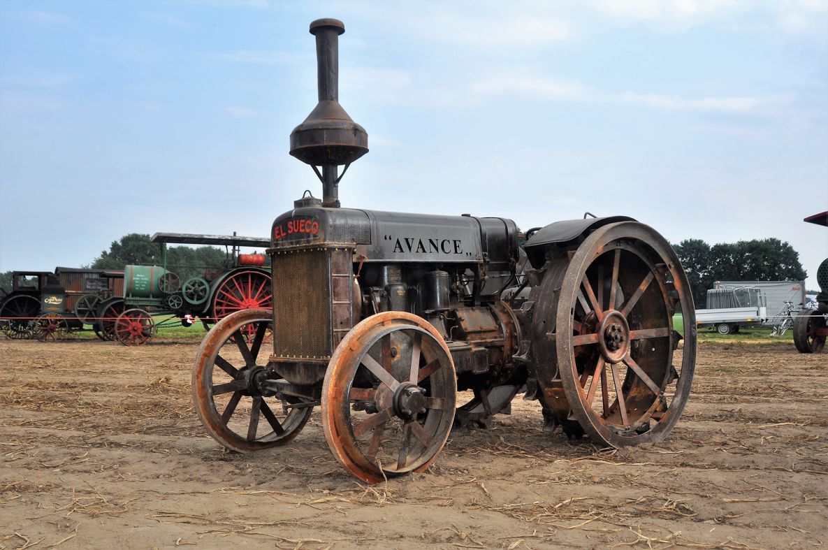 Meeuwen-Gruitrode n'accueillait que des tracteurs à roues en fer.