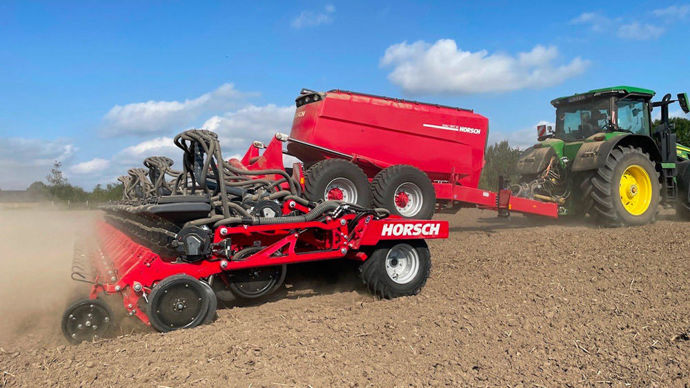 Semoir monograine pour céréales de Horsch à Agritechnica