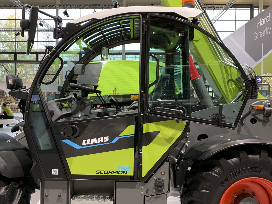 Agritechnica 2023 : Un prototype de chargeur télescopique électrique Claas