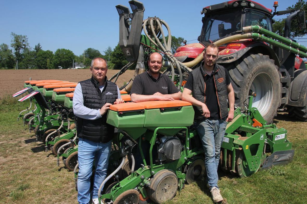 ETA David et Yvon : première saison du combiné de semis Amazone Precea