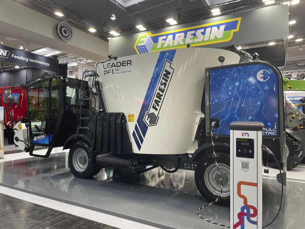 Faresin : la mélangeuse automotrice électrique culmine à 141 kW de ...