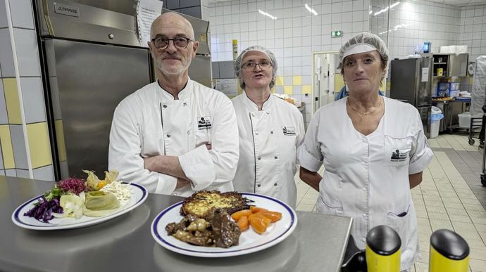 De la viande bovine locale à la cantine