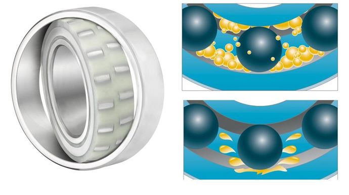 Roulements Lubsolid NTN SNR