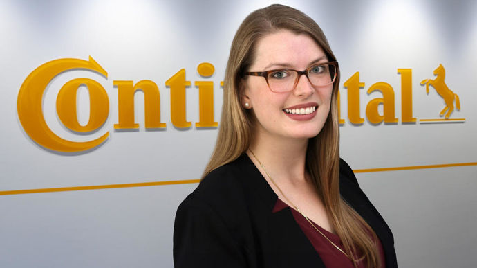 Lisa Reiners, responsable pneus agricoles chez Continental