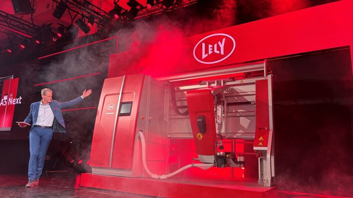 Comment est le nouveau robot de traite Lely