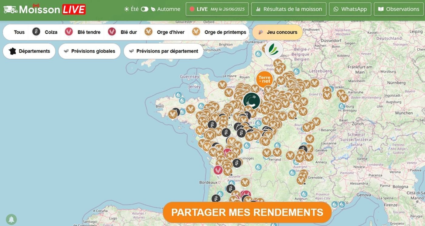 Témoignages sur le début de la moisson 2025