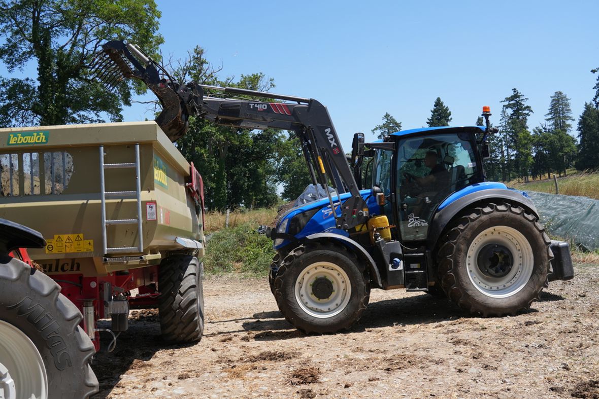 New Holland T5.120 Dynamic Command : quels couple, puissance et ...