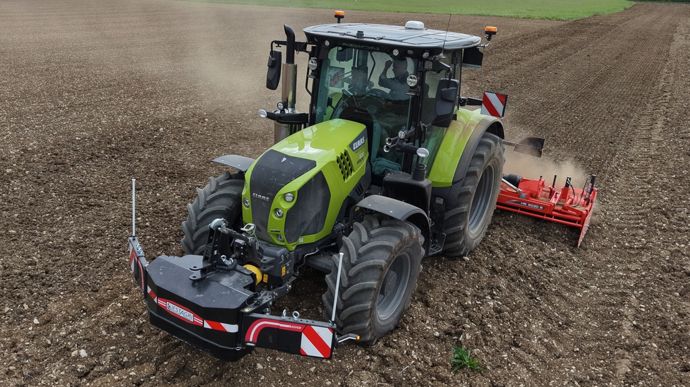 Claas Arion 570 CMatic : attentif au confort en cabine
