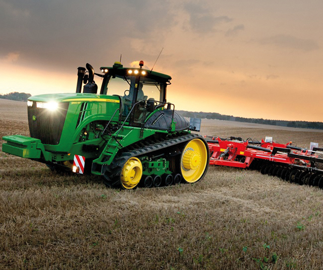 Fiche technique Tracteurs JOHN DEERE 9460RT de 2015